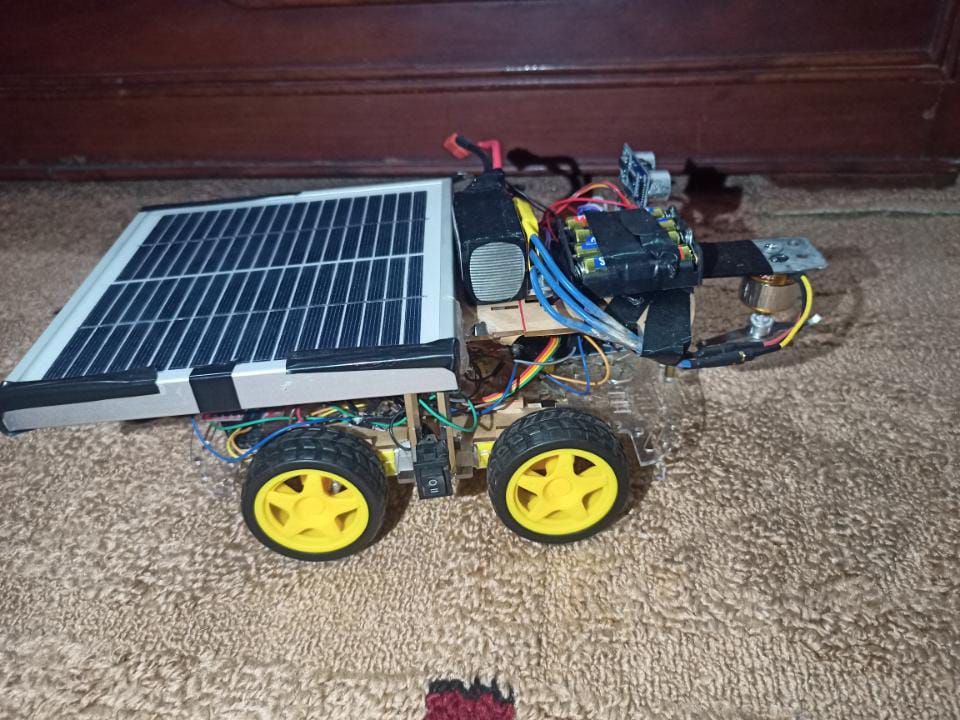 Smart Grass Cutter With Lawn Coverage - Career Development Center, CUI Wah