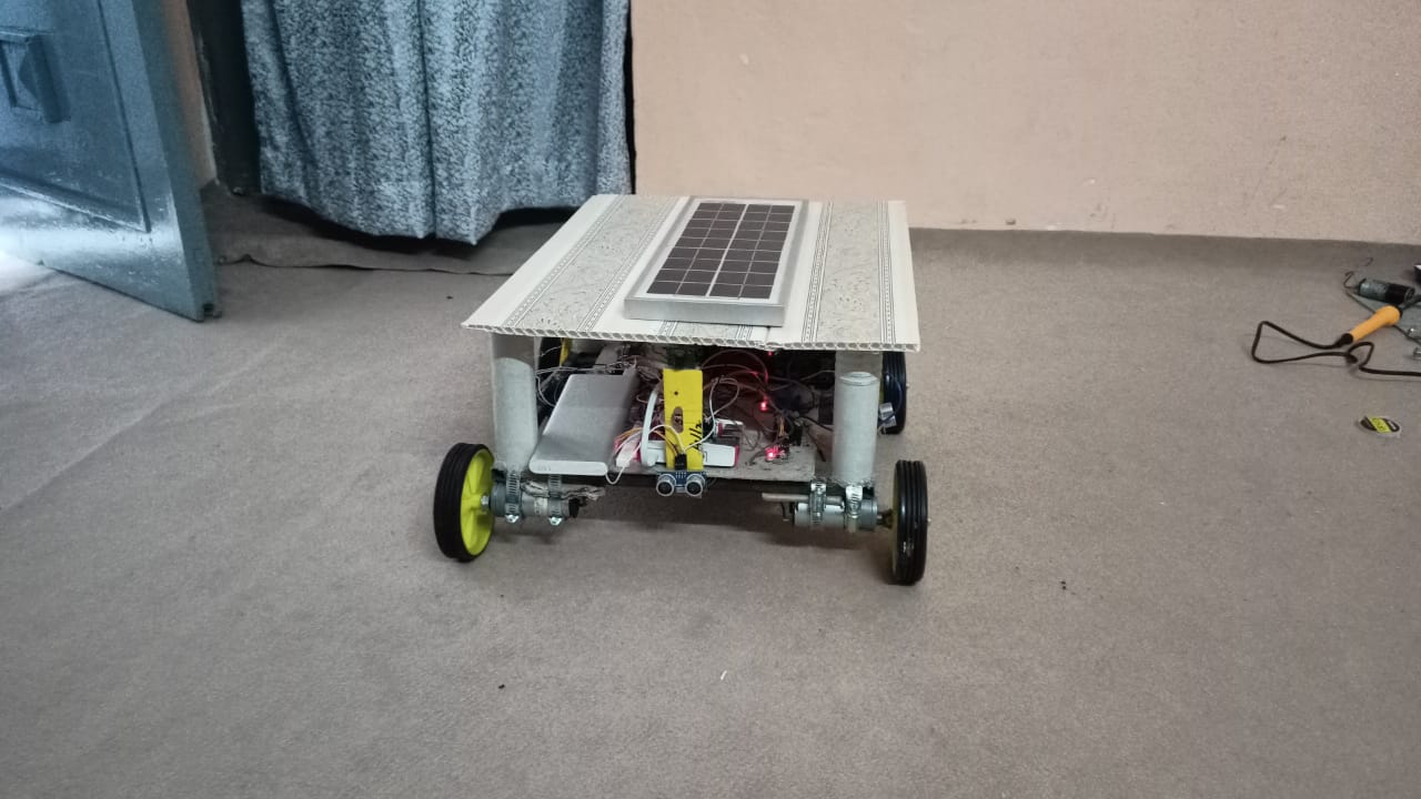 Solar Powered Automated Grass Cutter Vehicle Using Image Processing ...