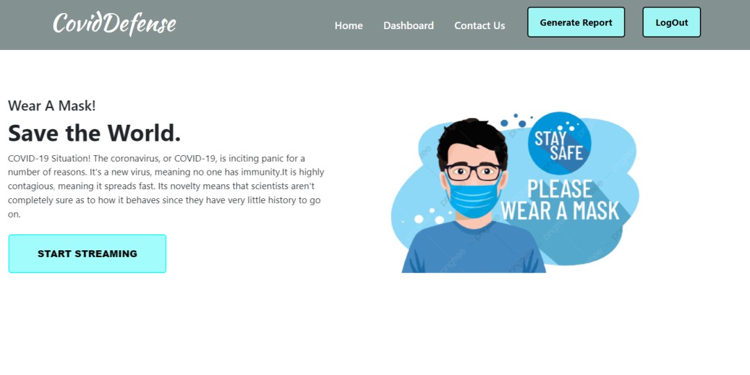 COVID DEFENCE - Career Development Center, CUI Wah