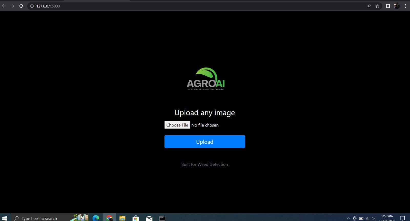 Web Based Application for Classification of Harmful Weeds - Career Development Center, CUI Wah