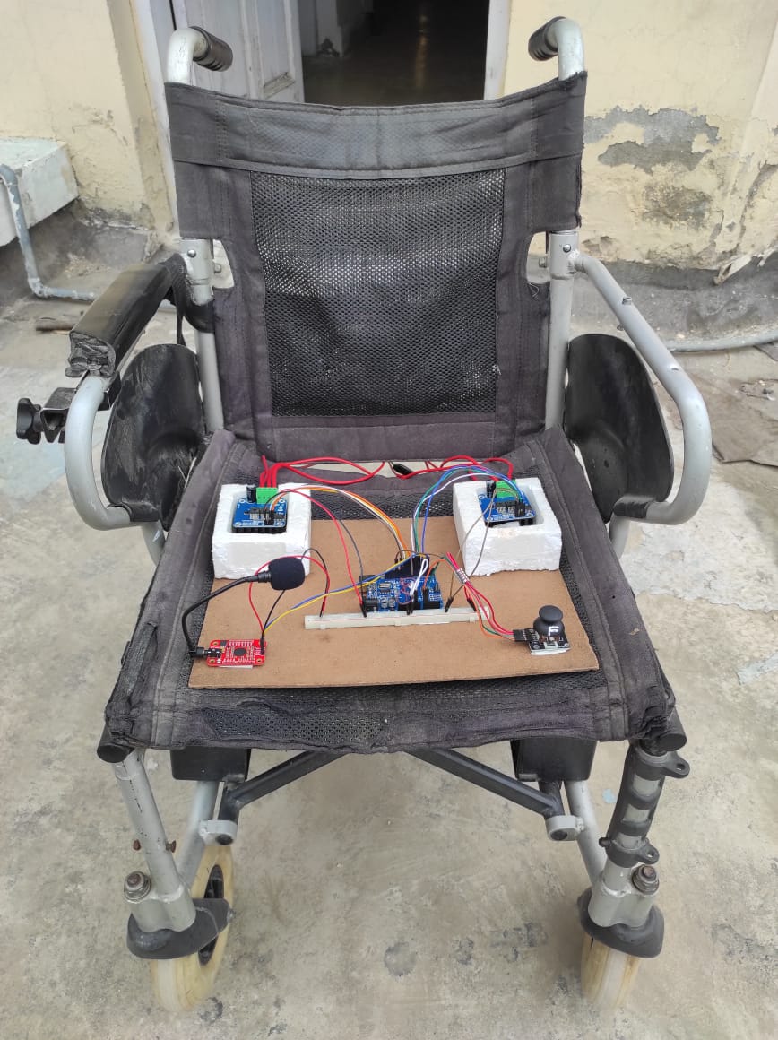 Joystick and Voice Controlled Electric Wheelchair - Career Development ...