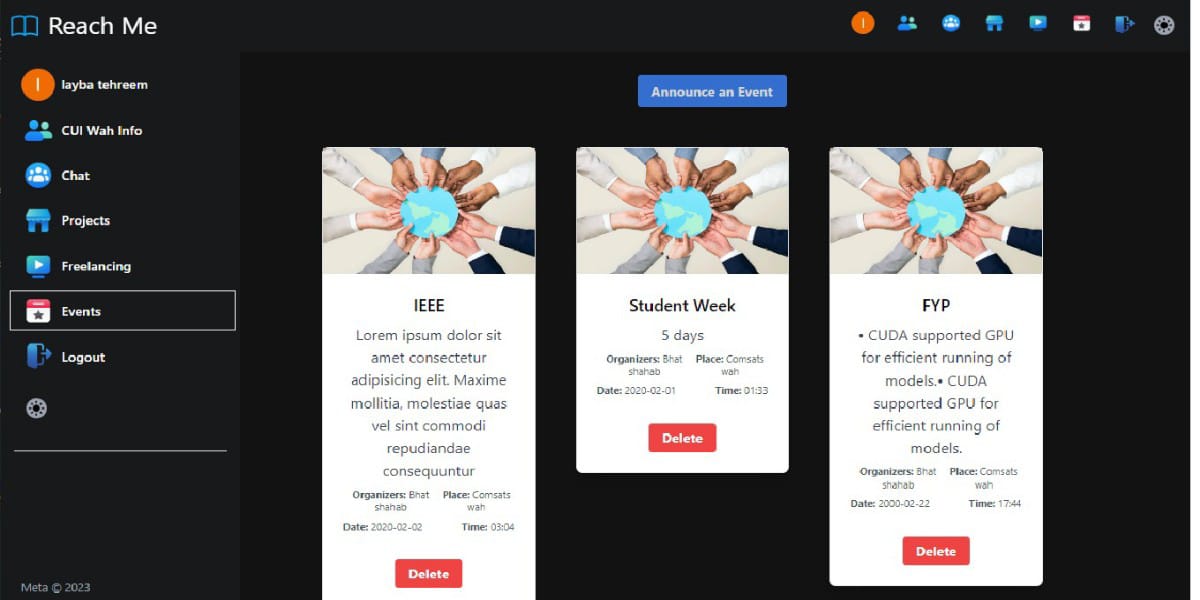 ReachMe - Career Development Center, CUI Wah