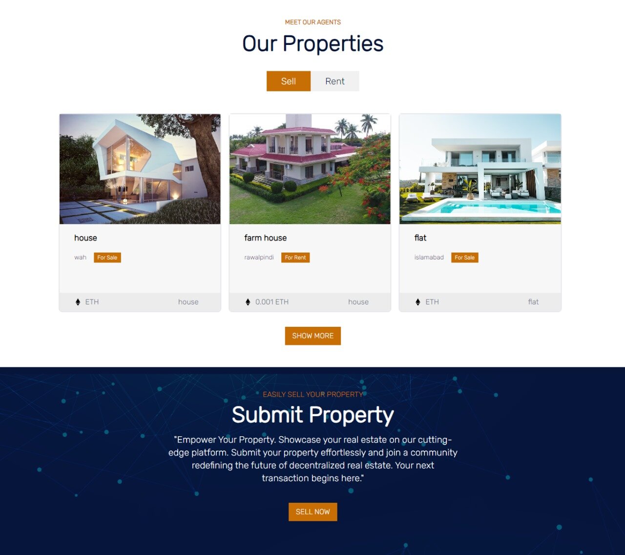 PROPIFY| Decentralized Real Estate Marketplace - Career Development Center, CUI Wah