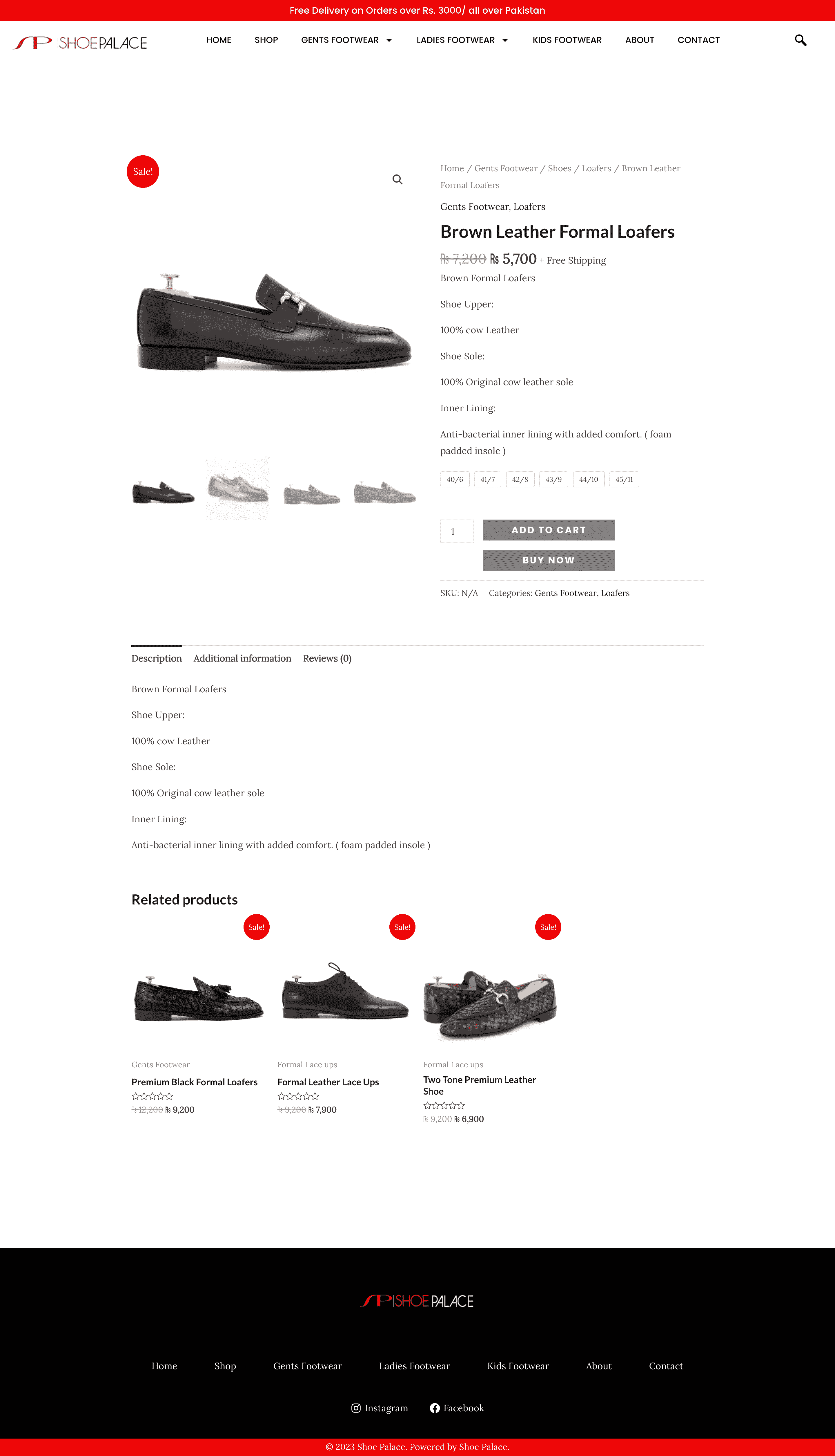 Shoe Palace Dinga - Career Development Center, CUI Wah