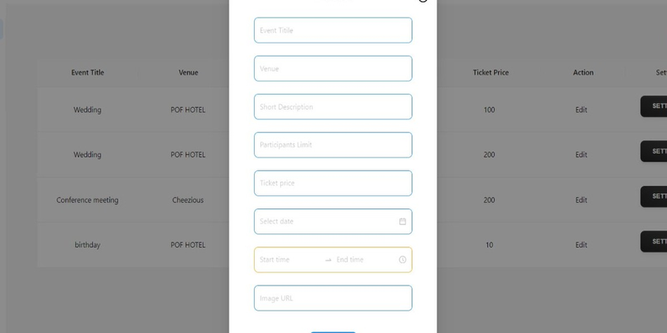 Banquet management system using 3d view. - Career Development Center ...