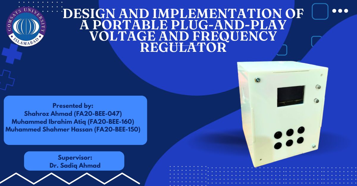 Design and Implementation of a Portable Plug-and-Play Voltage and ...