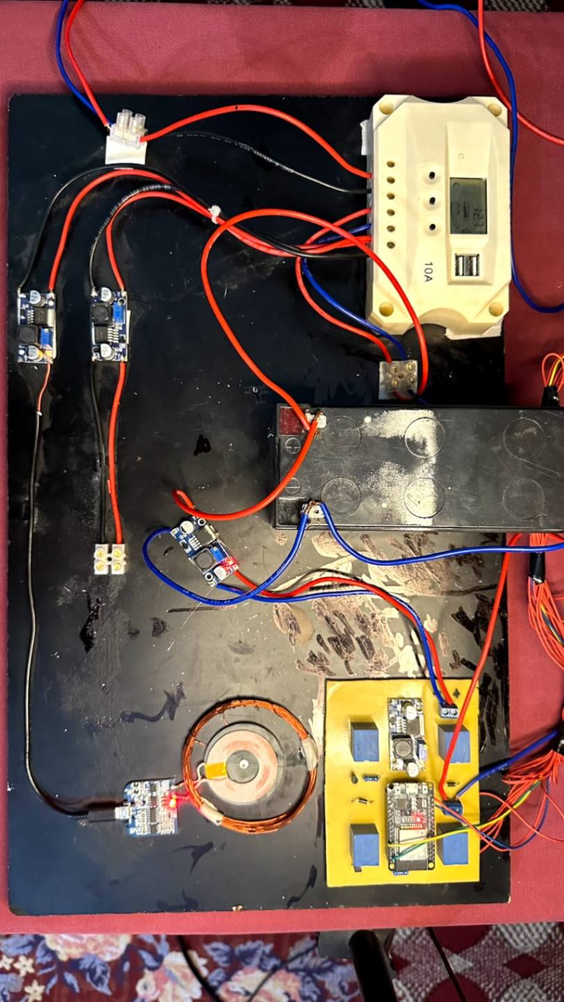 Solar Powered Battery Bank with Wireless Charging Station - Career ...