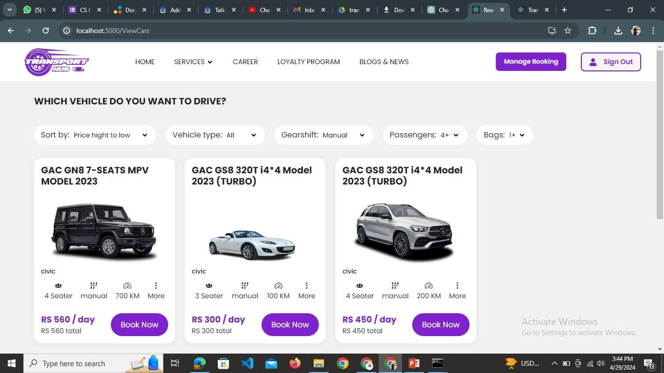 Transport Hub - Career Development Center, CUI Wah