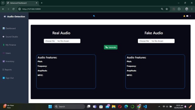 Mimic Studios (Deep Fake Audio Generation & Detection) - Career Development Center, CUI Wah