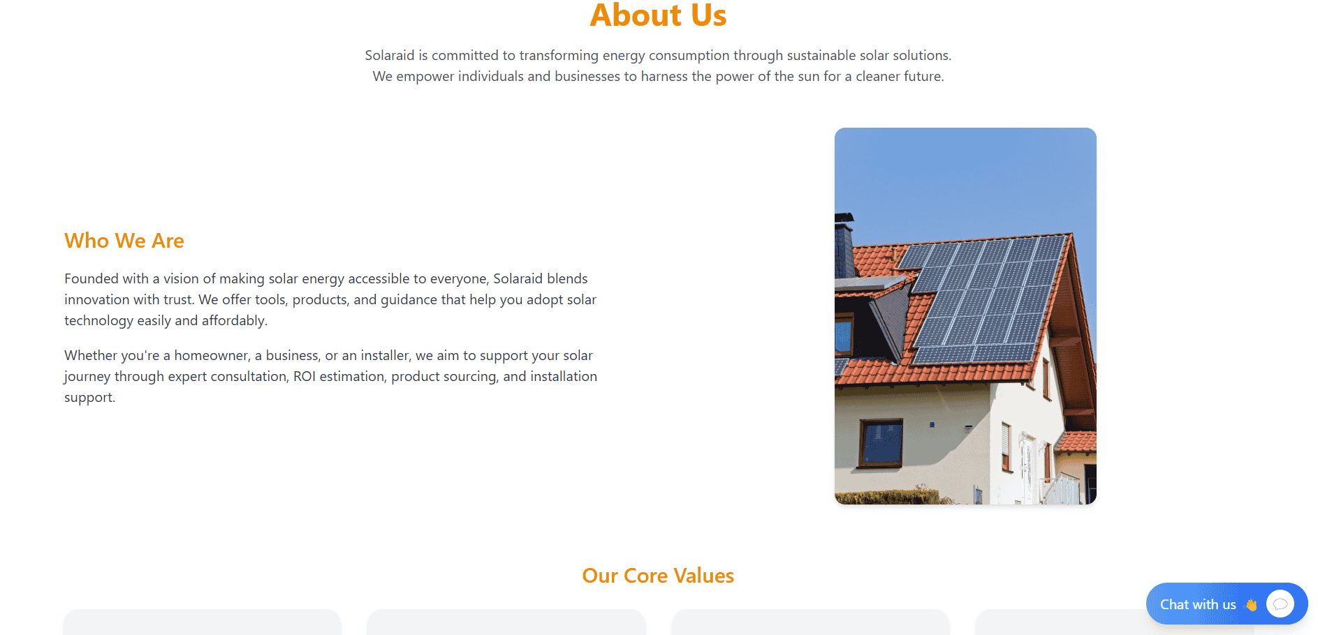 SolarAid: Your Solar Energy Companion - Career Development Center, CUI Wah